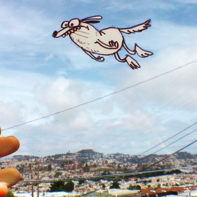 Stroyboard Artist Marty Cooper Inserts Cartoons Into Real-World ...