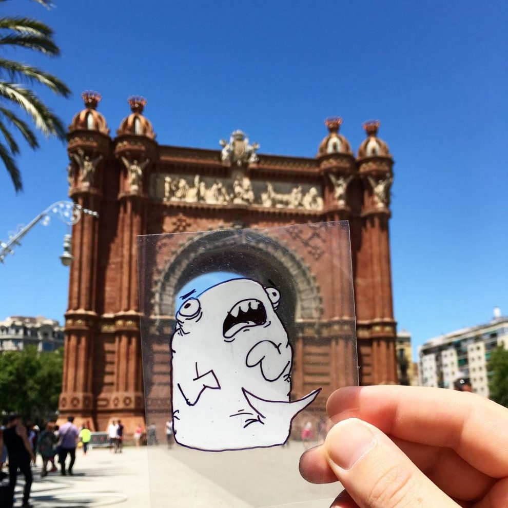 Stroyboard Artist Marty Cooper Inserts Cartoons Into Real-World ...