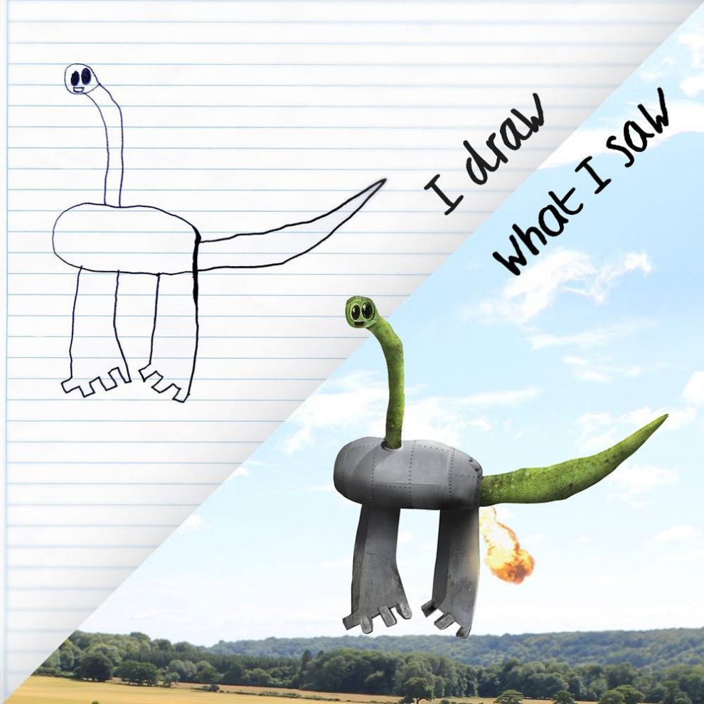 Dad Shows What Would Happen If Kid’s Drawings Became Reality » Design ...