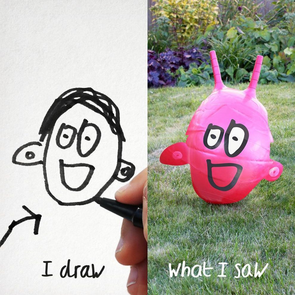 Dad Shows What Would Happen If Kid’s Drawings Became Reality » Design ...