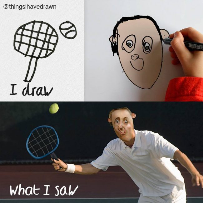 Dad Shows What Would Happen If Kid’s Drawings Became Reality » Design ...
