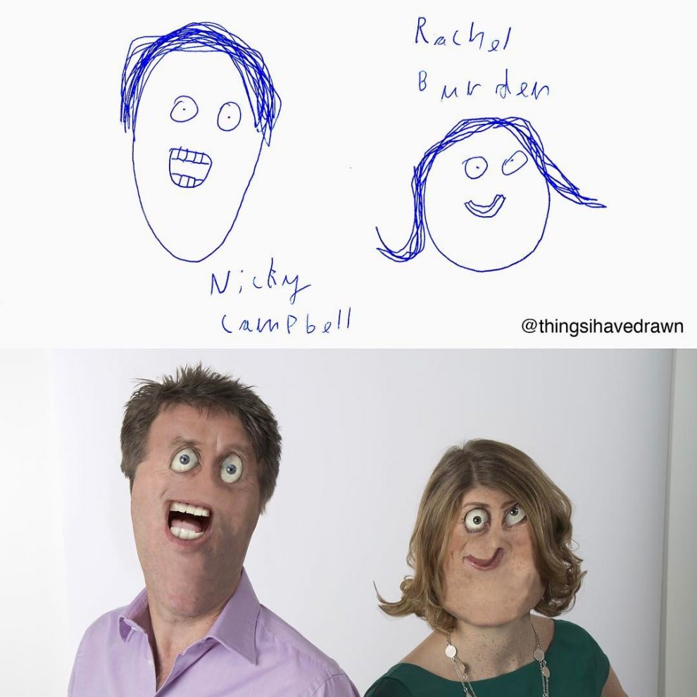 Dad Shows What Would Happen If Kid’s Drawings Became Reality » Design ...