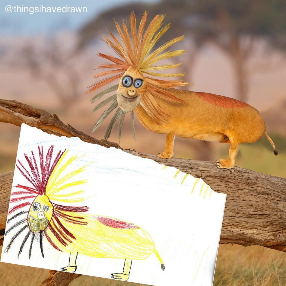 Dad Shows What Would Happen If Kid’s Drawings Became Reality » Design ...