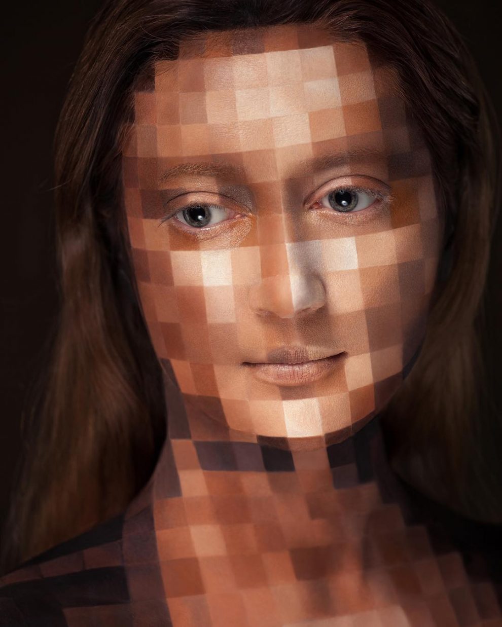 Russian Duo Creates Sleek Optical Illusion Portraits That Will Inspire ...