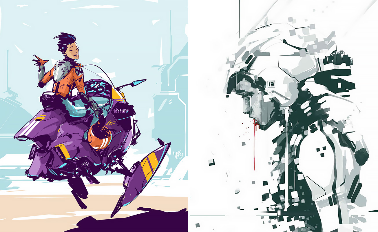 Superb Digital Cyberpunk Illustrations By Mikołaj Piszczako » Design ...