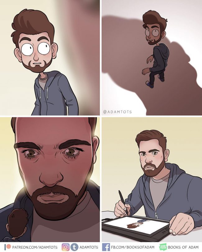 An Artist Portrays Everyday Life, And His Sense Of Humor Is Quite ...