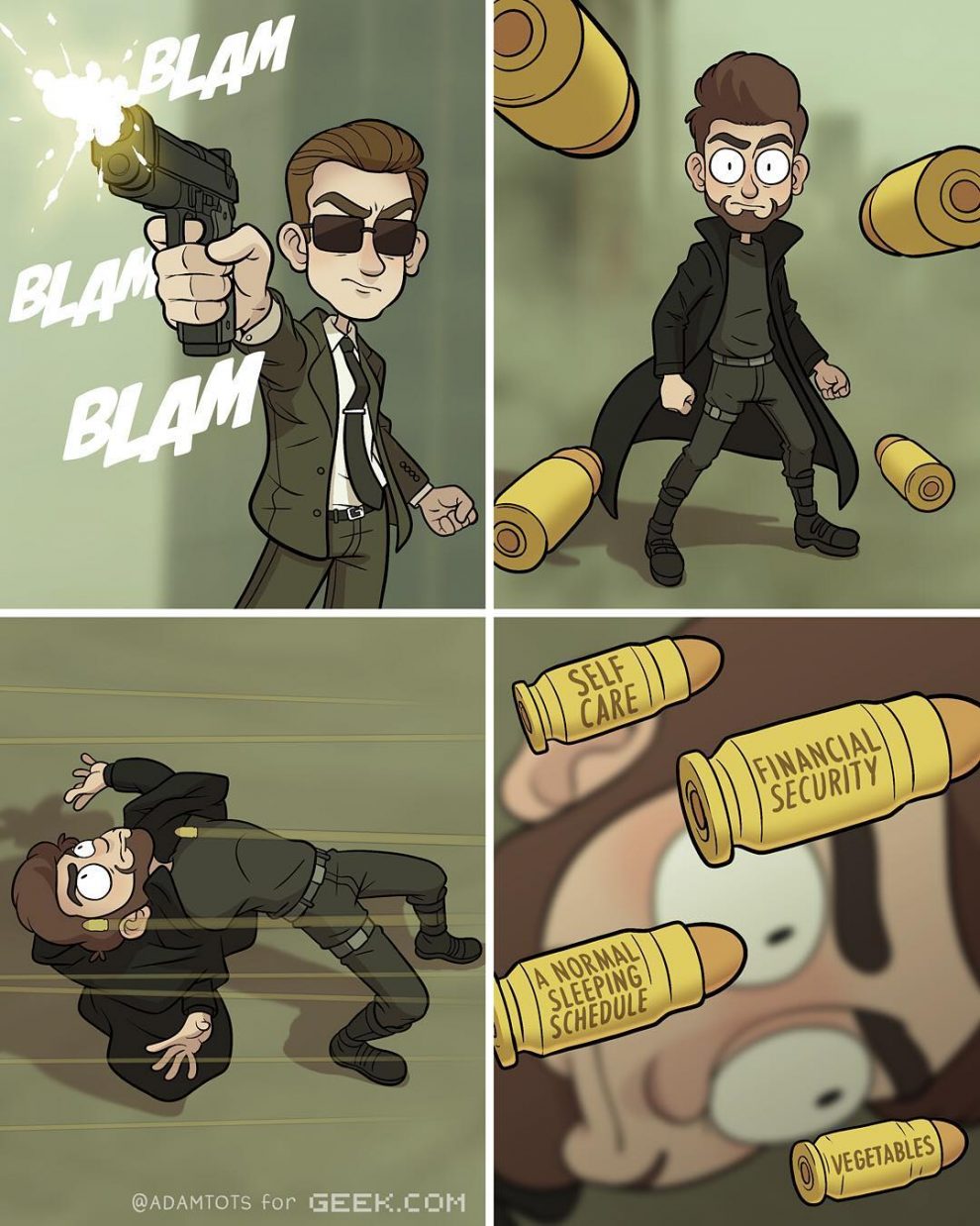 An Artist Portrays Everyday Life, And His Sense Of Humor Is Quite ...