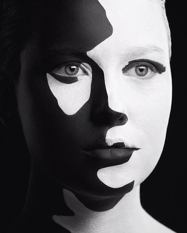 Russian Duo Creates Sleek Optical Illusion Portraits That Will Inspire ...