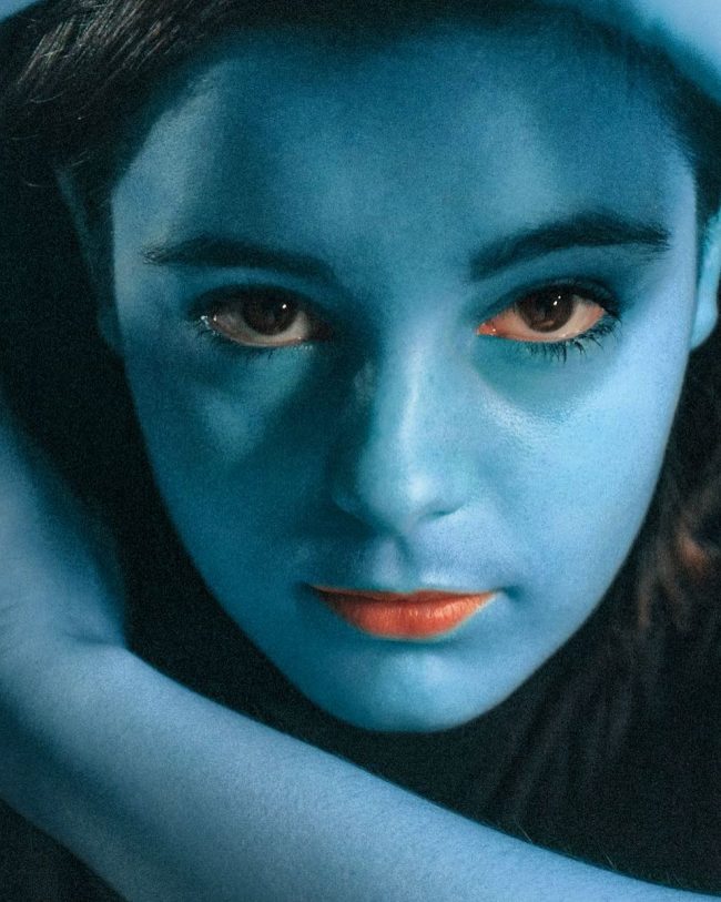 Elegantly Surreal Portraits Of Blue Women From Montreal » Design You ...