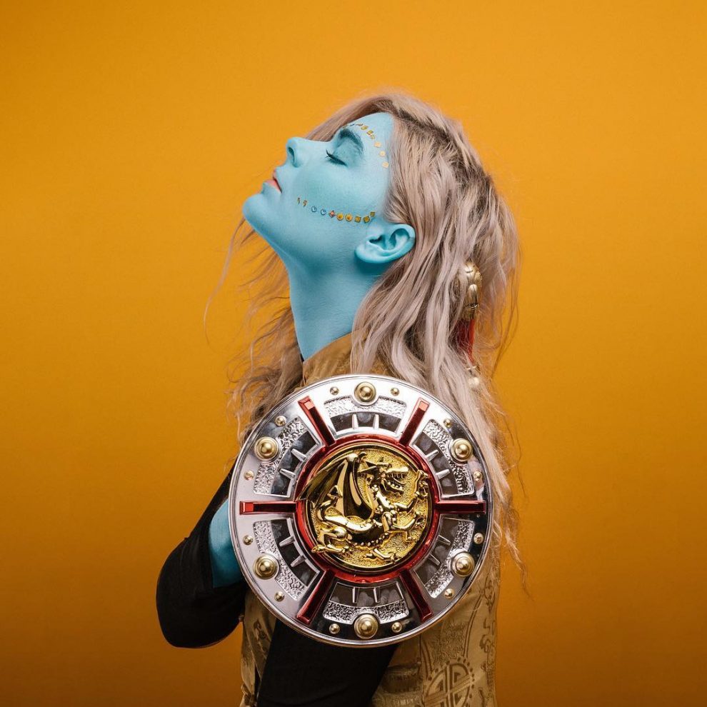 Elegantly Surreal Portraits Of Blue Women From Montreal » Design You ...