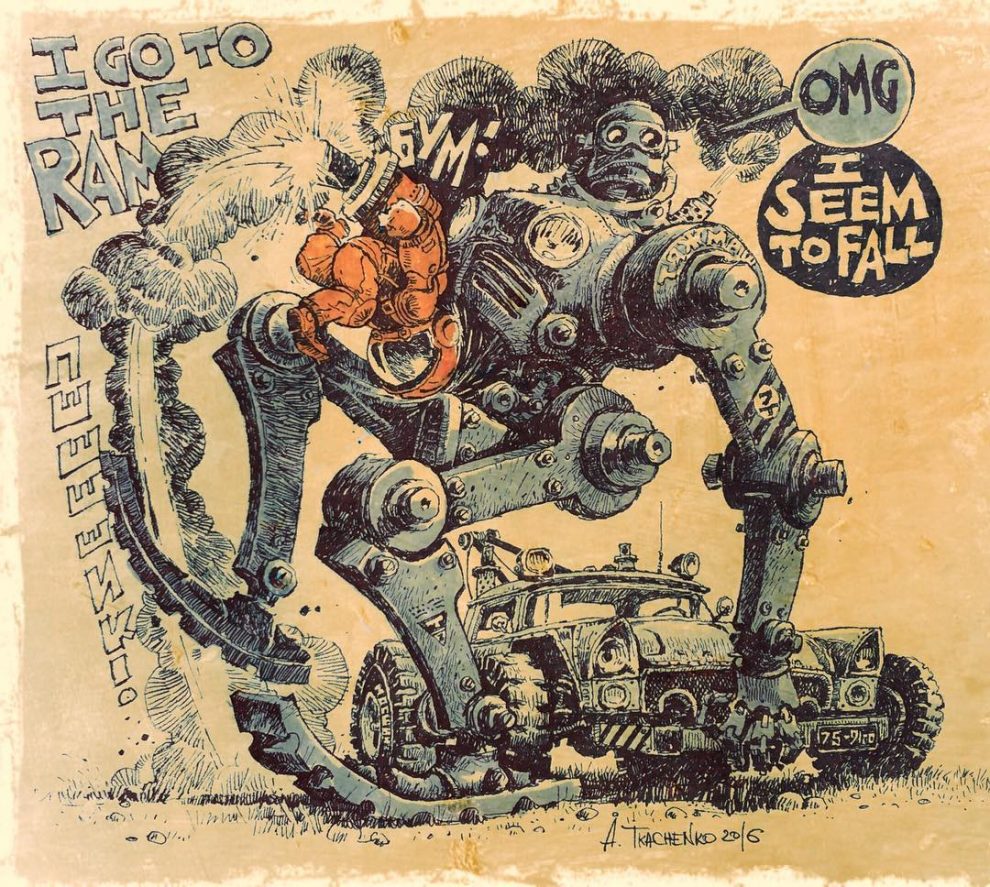House Of The Forgotten Machines: The Superb Soviet Dieselpunk Concept ...