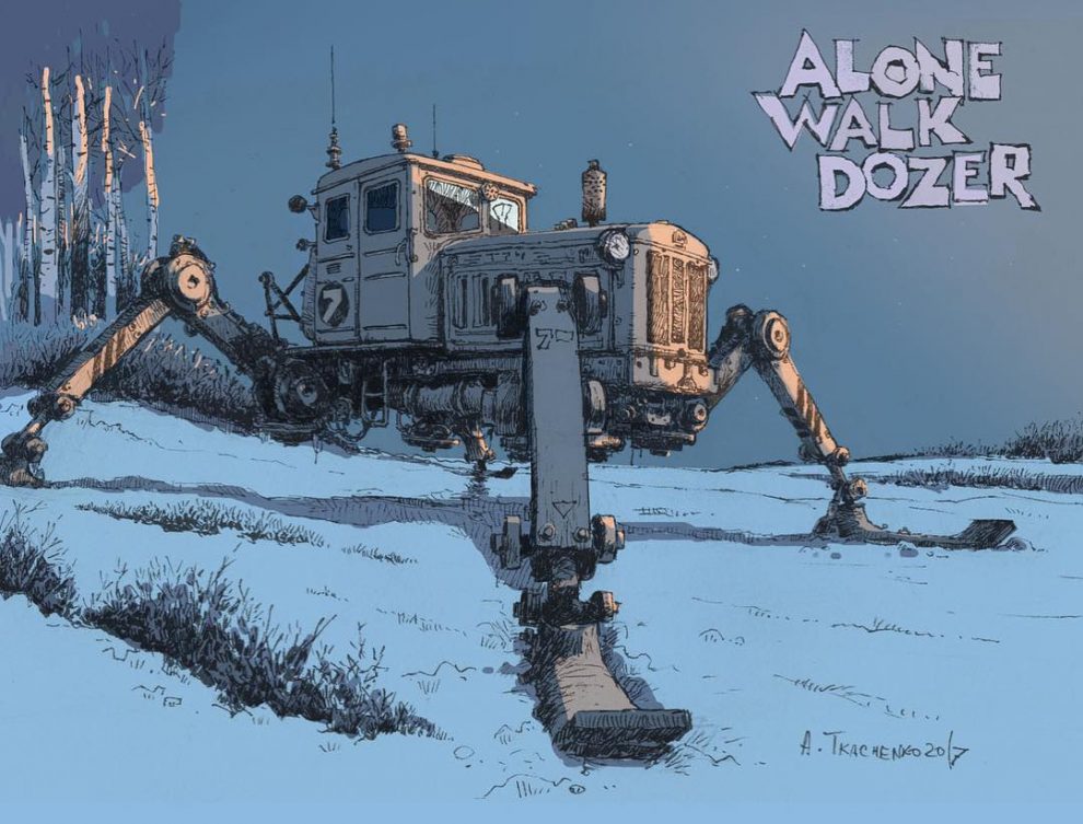 House Of The Forgotten Machines: The Superb Soviet Dieselpunk Concept ...