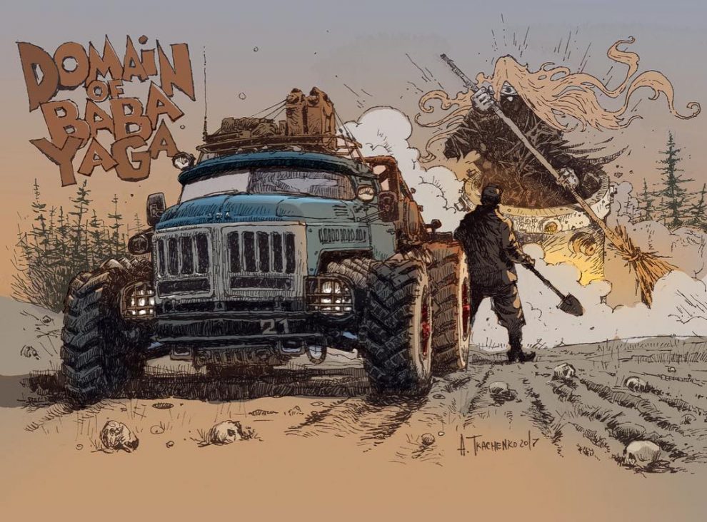 House Of The Forgotten Machines: The Superb Soviet Dieselpunk Concept ...