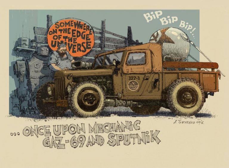 House Of The Forgotten Machines: The Superb Soviet Dieselpunk Concept ...