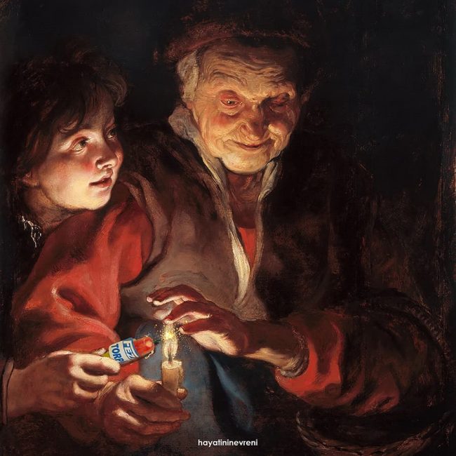 Artist Creates Epic Mashups Of The Most Famous Artworks In History And ...