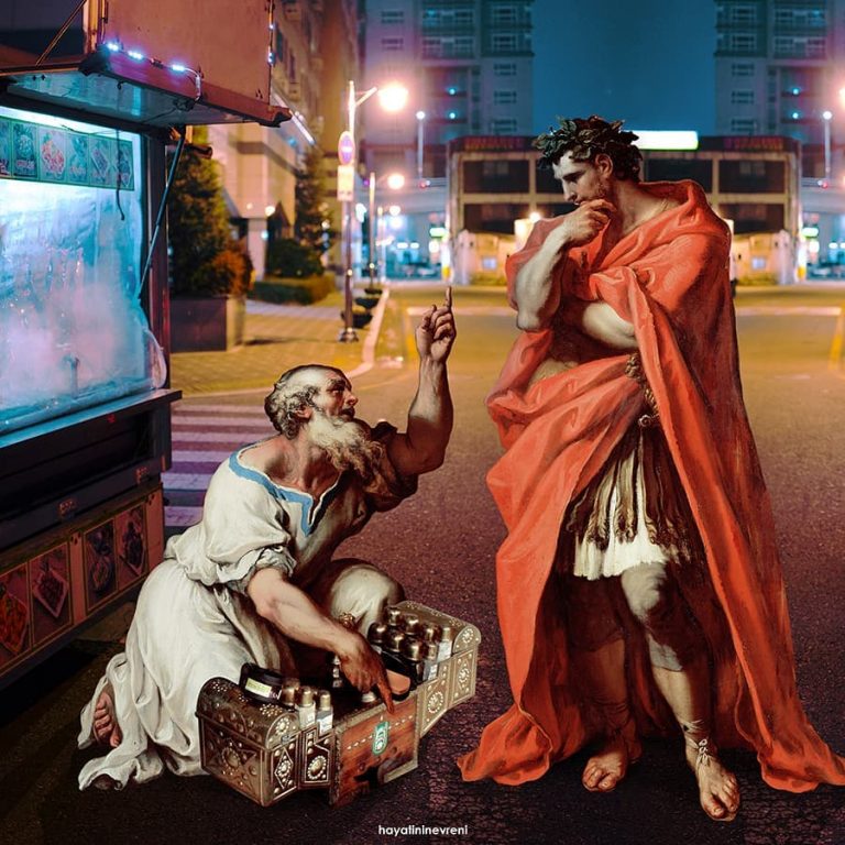 Artist Creates Epic Mashups Of The Most Famous Artworks In History And ...