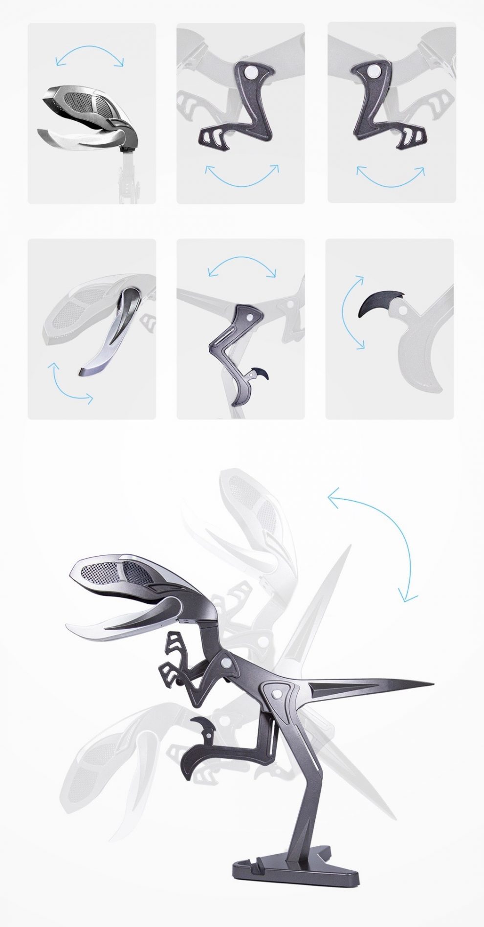 Meet Raptor Lamp 2.0 – LED Light In Jurassic Park Style » Design You ...