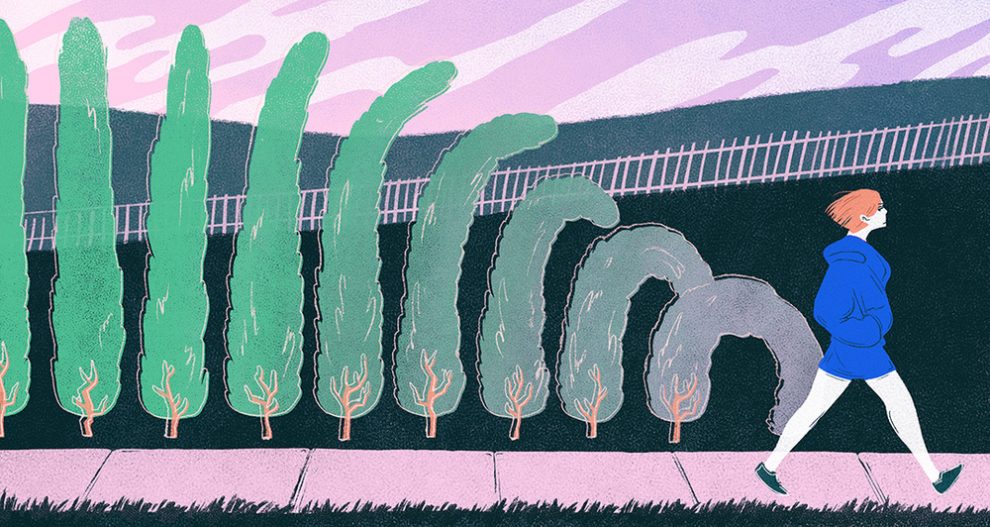 “Forever Alone”: Superb Editorial Illustrations By Angelica Alzona ...