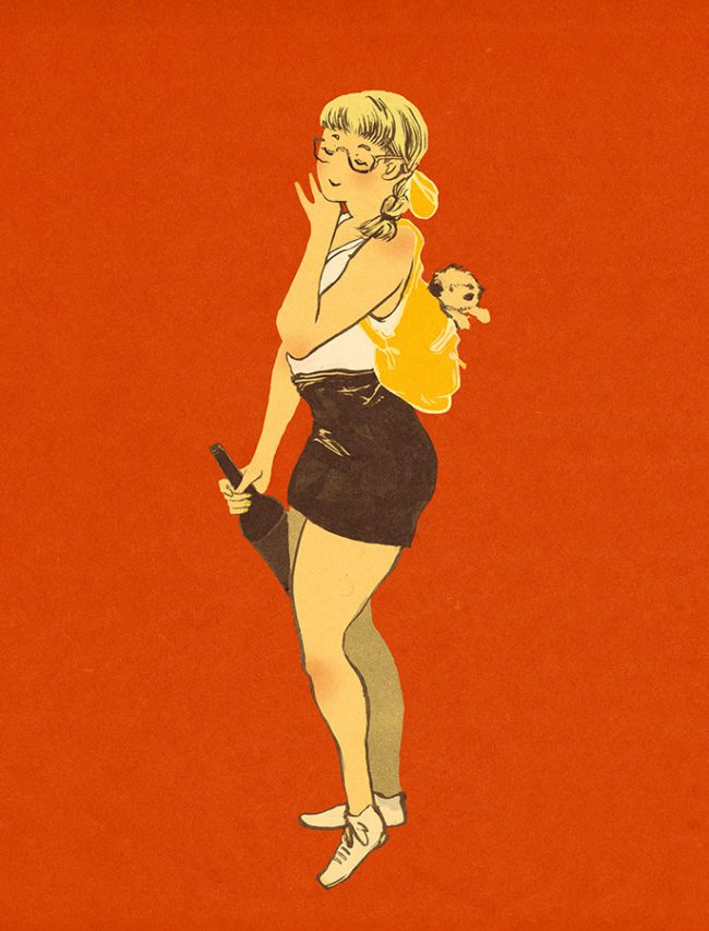 “Forever Alone”: Superb Editorial Illustrations By Angelica Alzona ...