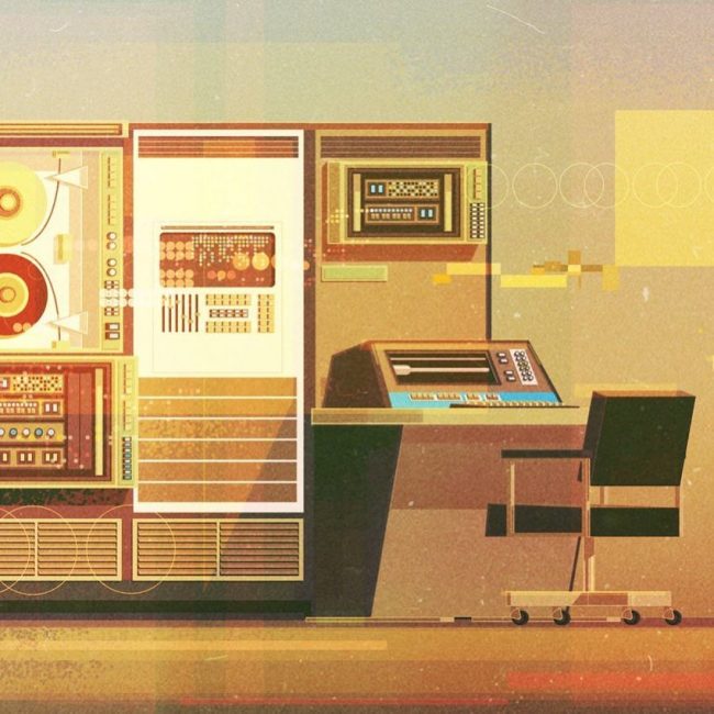Retro And Futuristic Illustrations By James Gilleard » Design You Trust ...
