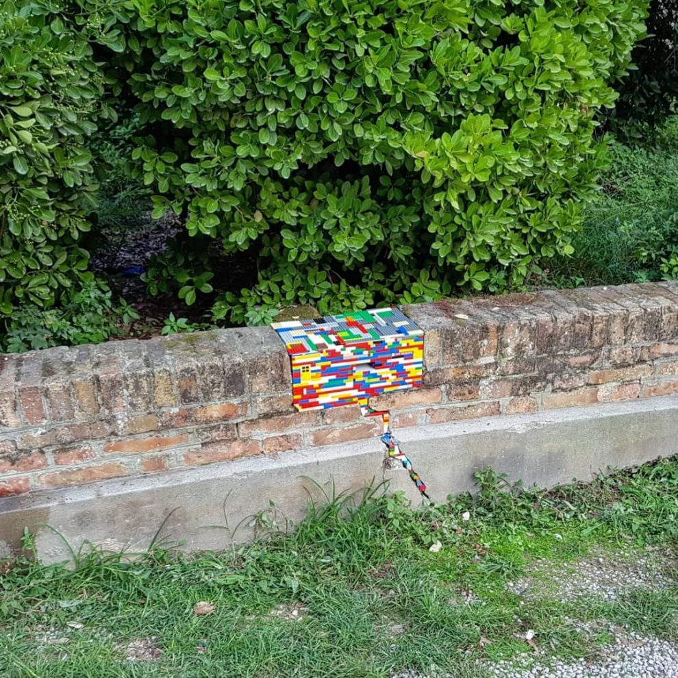 Artist Jan Vormann Invites Playful Interaction By Patching Crumbling ...