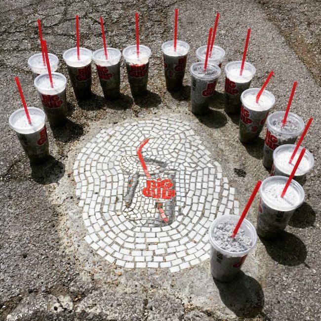 Meet The Arist Filling Potholes With Mosaics Of NYC Vermin » Design You ...
