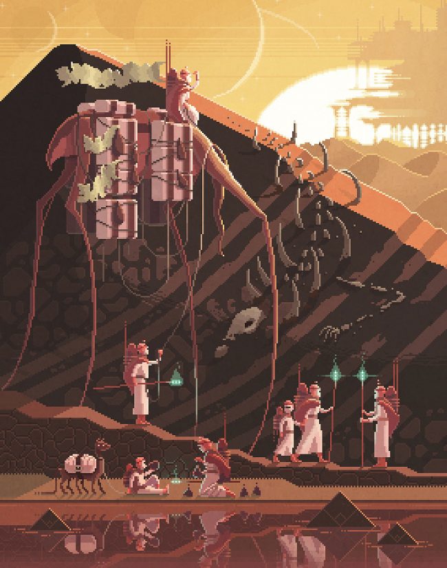 Spectacular Detailed Pixel Art Illustrations By Octavi Navarro » Design ...