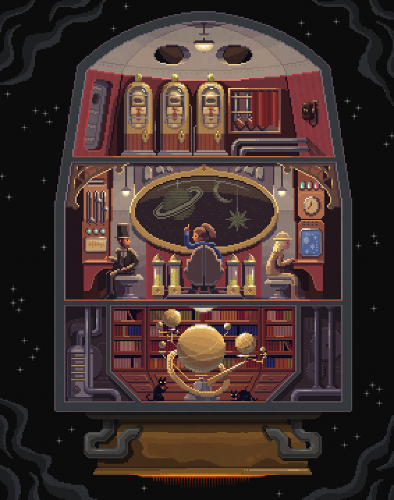 Spectacular Detailed Pixel Art Illustrations By Octavi Navarro » Design ...
