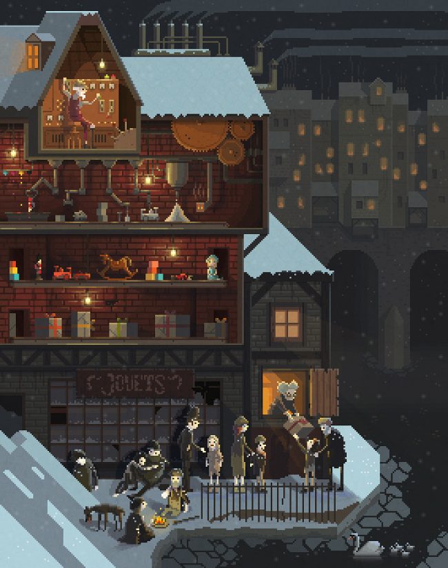 Spectacular Detailed Pixel Art Illustrations By Octavi Navarro » Design ...