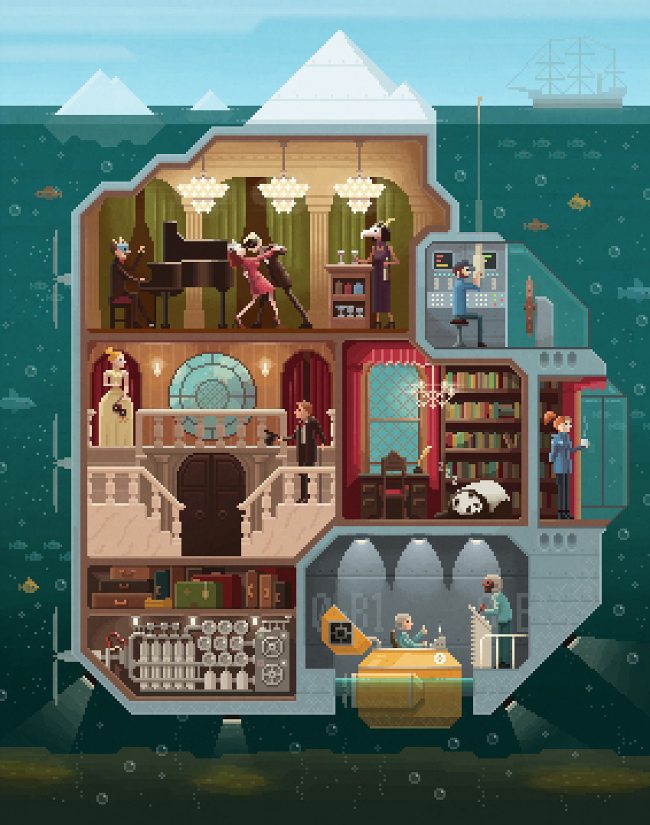 Spectacular Detailed Pixel Art Illustrations By Octavi Navarro » Design ...