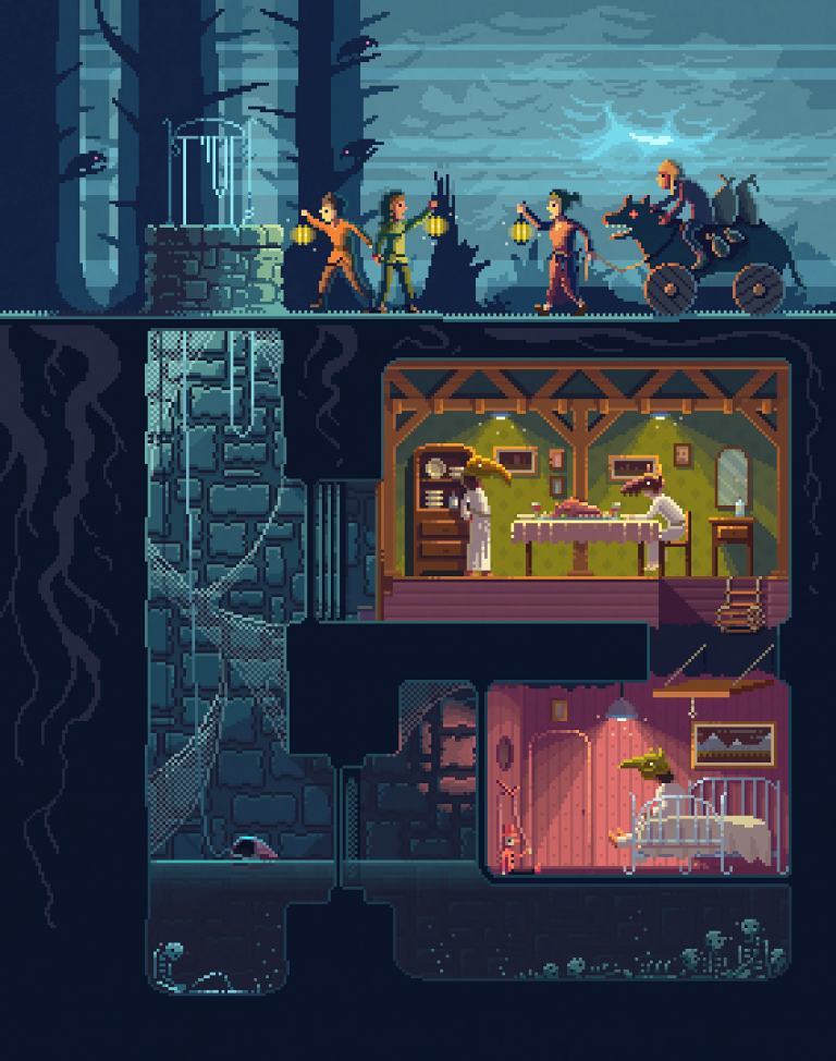 Spectacular Detailed Pixel Art Illustrations By Octavi Navarro » Design ...