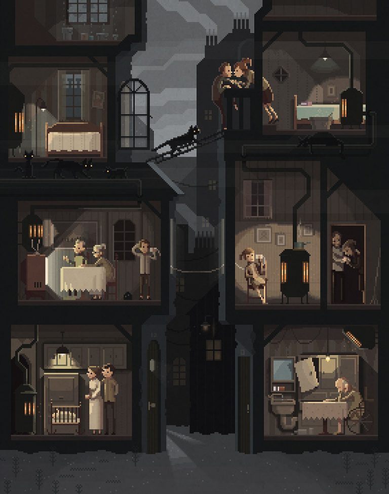 Spectacular Detailed Pixel Art Illustrations By Octavi Navarro » Design ...