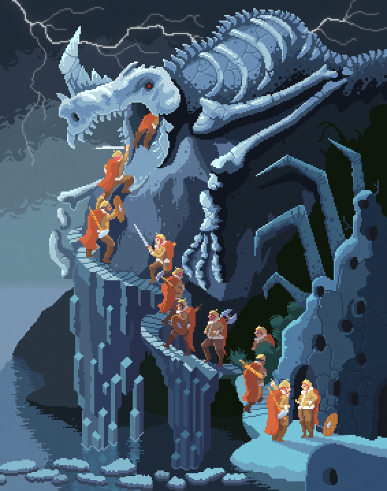 Spectacular Detailed Pixel Art Illustrations By Octavi Navarro » Design ...