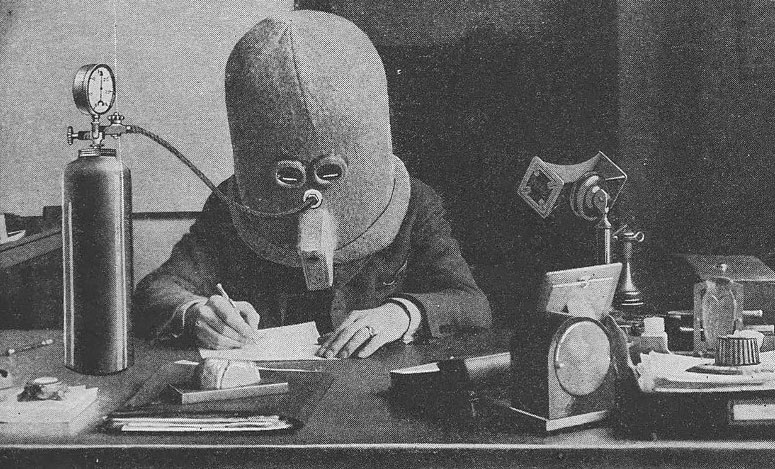 The Isolator: This Insane Anti-Distraction Helmet From 1925 Would Fit ...