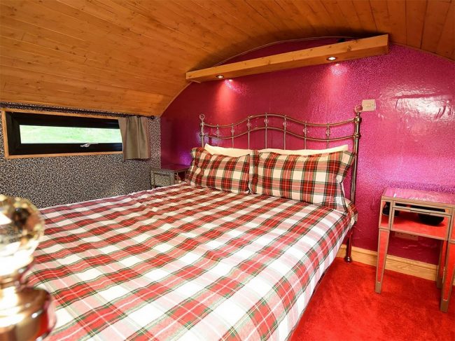 Real Fire Truck Converted In Authentic And Cozy Log Cabin » Design You ...