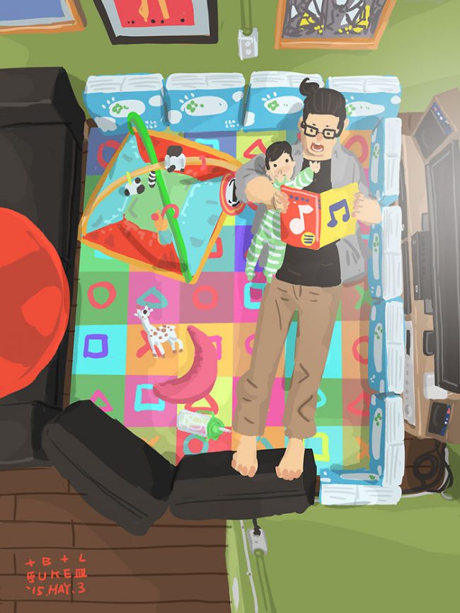 Single Dad Illustrates What It’s Like To Raise A Child, And It’ll Melt ...