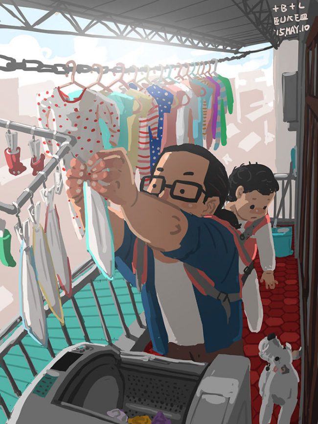 Single Dad Illustrates What It’s Like To Raise A Child, And It’ll Melt ...