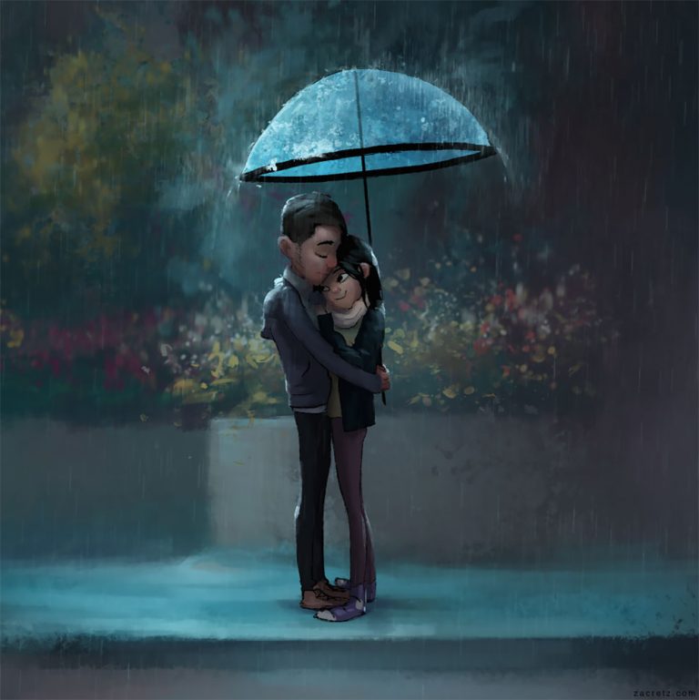 Idyllic Illustrations Of Love And Affection That Will Warm Your Heart ...