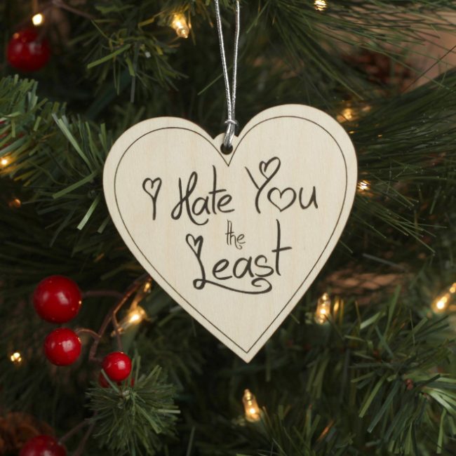 Rude Tree Ornaments For People Who Hate Christmas » Design You Trust ...