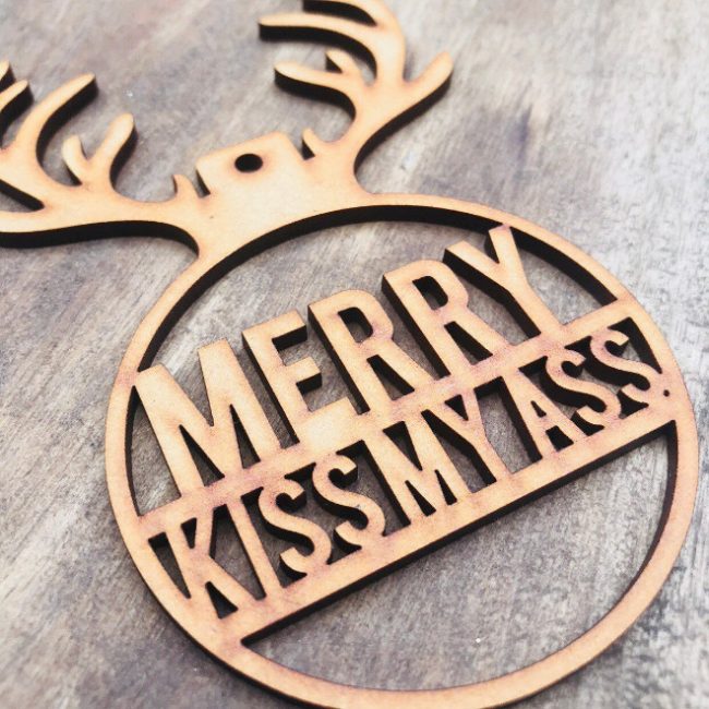 Rude Tree Ornaments For People Who Hate Christmas » Design You Trust ...