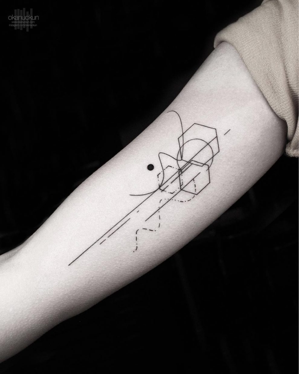 Amazing Geometric Tattoos By Turkish Artist Okan Uçkun » Design You ...