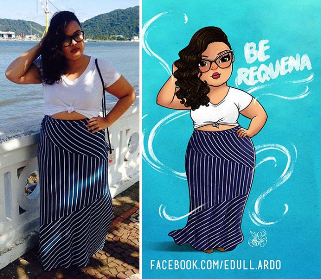 Tired Of Seeing Prejudice Against Plus-Sized Women This Artist Turned ...