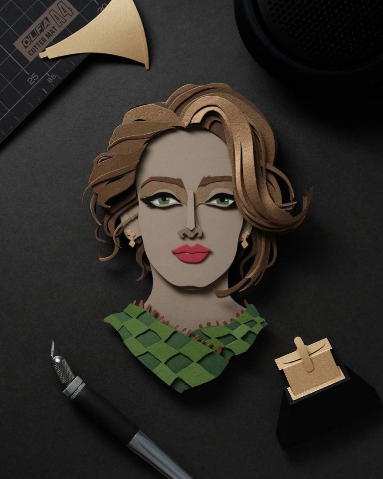 Artist Shows Off His Incredible Paper Work Skills By Recreating Famous ...