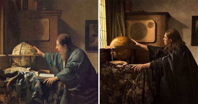 These People Recreated 50 Famous Artworks And Some Might Be Better Than ...
