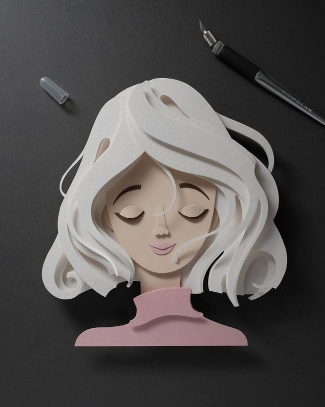 Artist Shows Off His Incredible Paper Work Skills By Recreating Famous ...