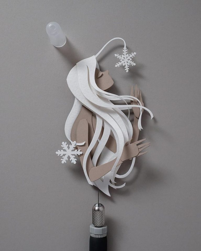 Artist Shows Off His Incredible Paper Work Skills By Recreating Famous ...