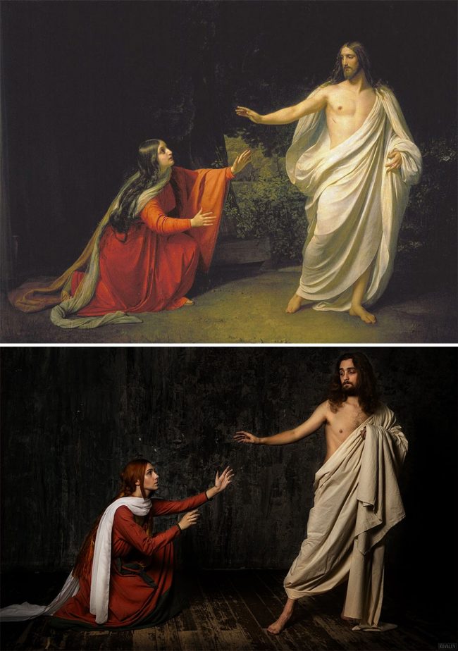 These People Recreated 50 Famous Artworks And Some Might Be Better Than ...