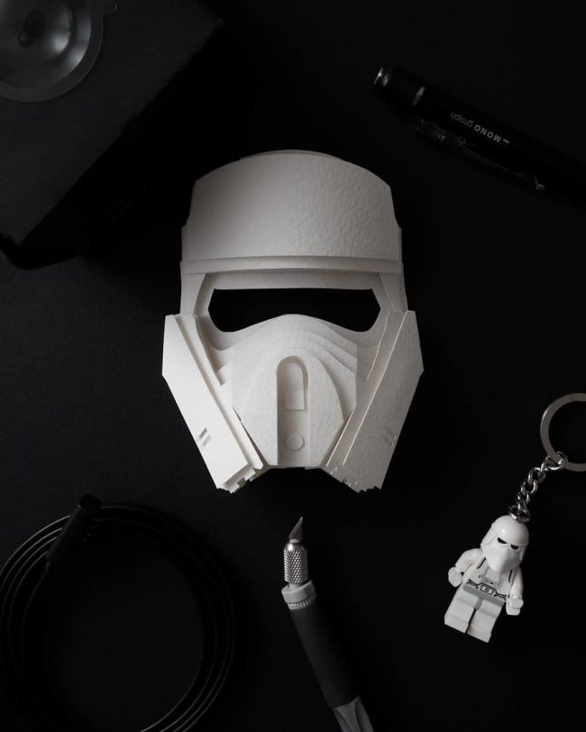 Artist Shows Off His Incredible Paper Work Skills By Recreating Famous ...