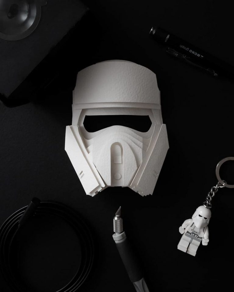 Artist Shows Off His Incredible Paper Work Skills By Recreating Famous ...