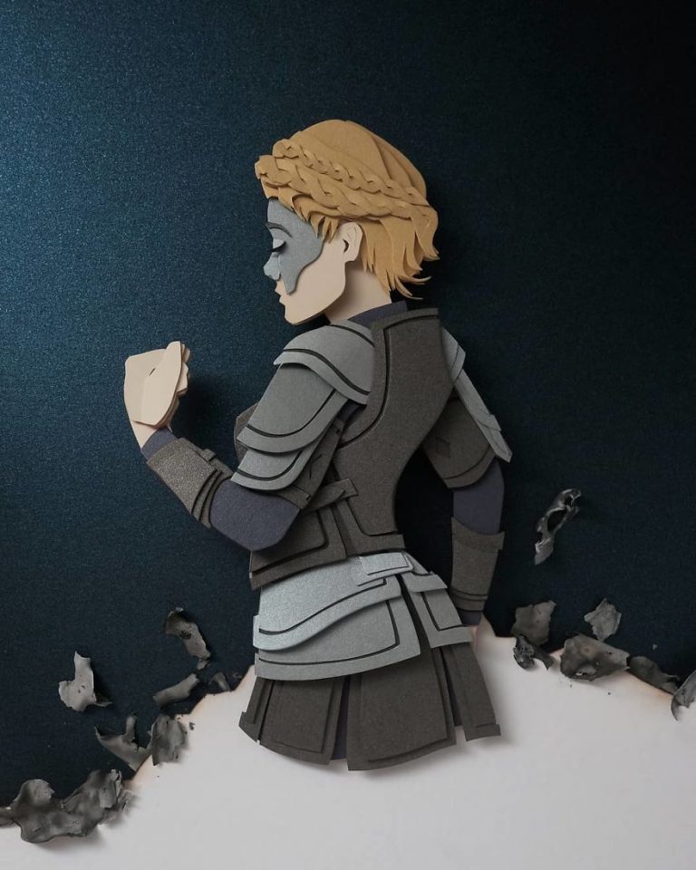 Artist Shows Off His Incredible Paper Work Skills By Recreating Famous ...